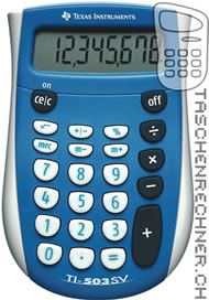 TI-503 SV - calculator.ch
